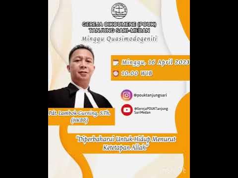 TEASER IBADAH MINGGU QUASIMODOGENITI/16 APRIL 2023 - YouTube