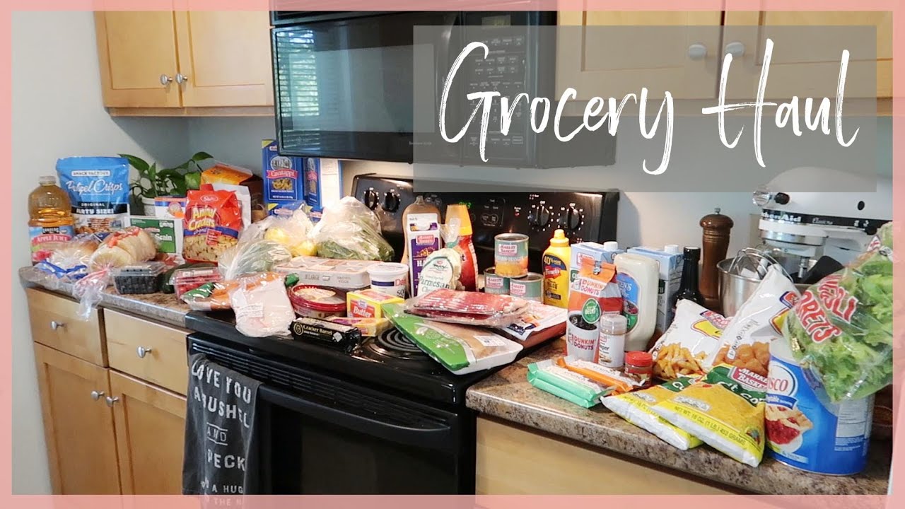 Grocery Haul | Family of Five | Two Week Grocery Haul - YouTube