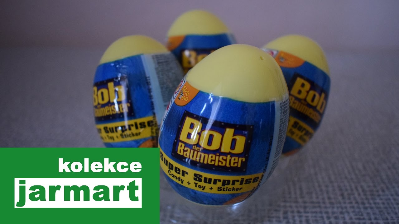 Bořek stavitel | Bob the Builder | Bob der Baumeister | unboxing three ...