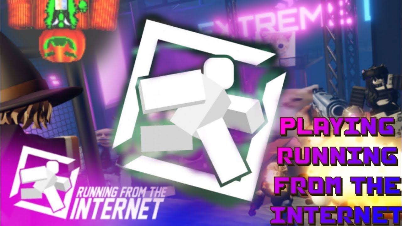 juego running from the internet con mi primo - YouTube