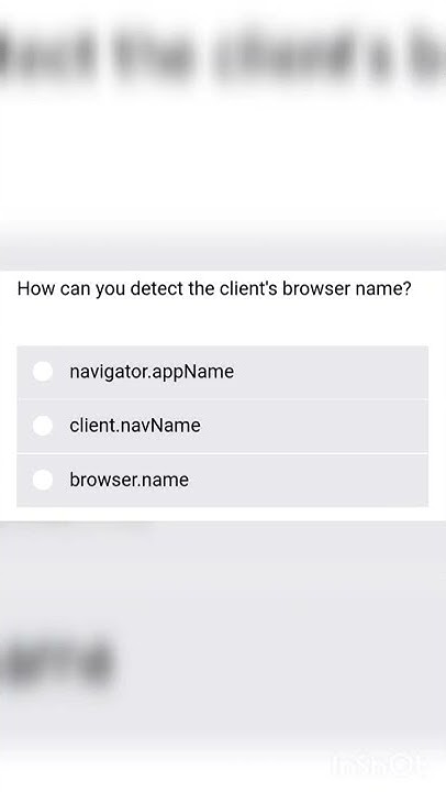 🤔🤔🙄 How To Get Browser Name In Javascript 🤔🤔 Js Javascript Programming Quiz