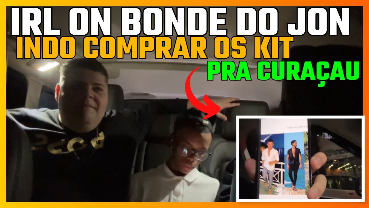 IRL Bonde do Jon indo no ESCAPE ROOM FT JONVLOGS , boca de 09 e ...
