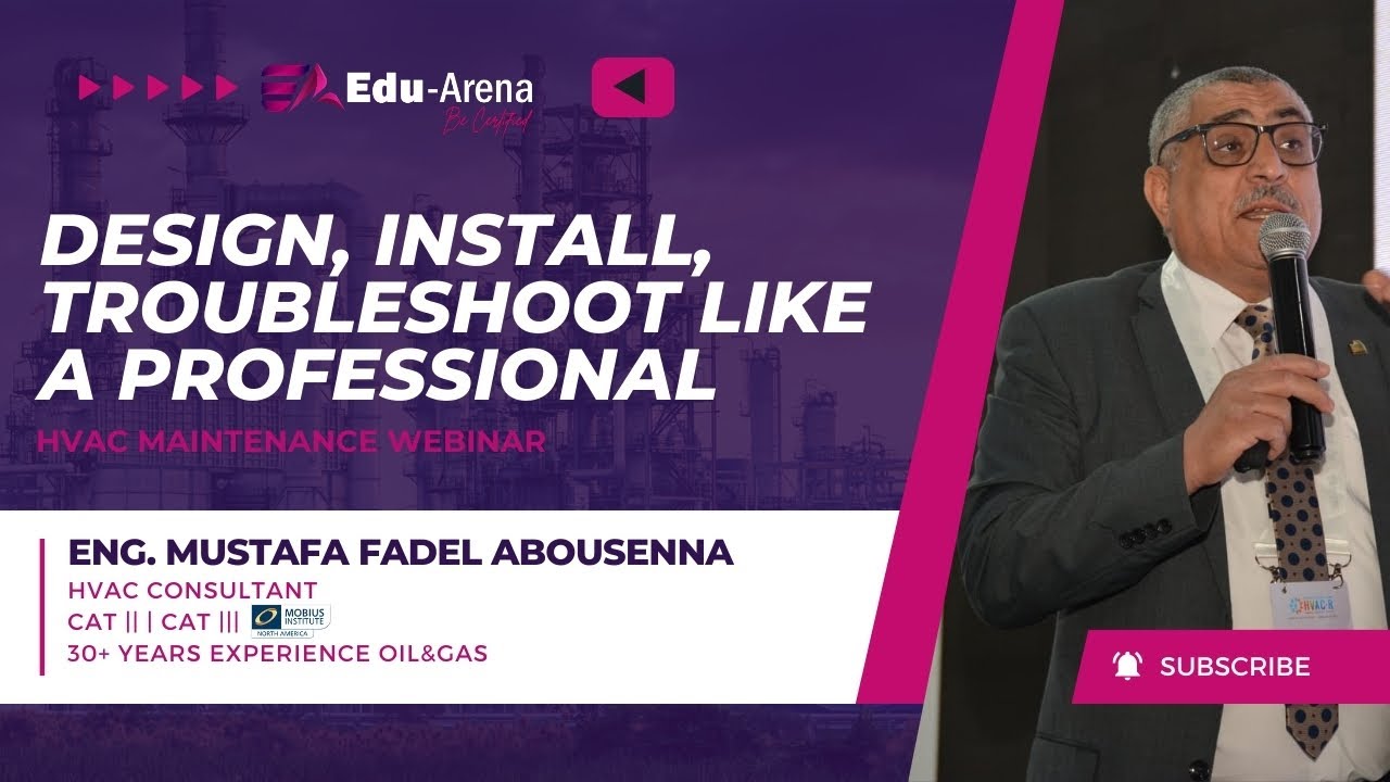 EDU-ARENA | 04.Design, Install, Troubleshoot Like a Professional with Eng.Mustafa Fadel - YouTube