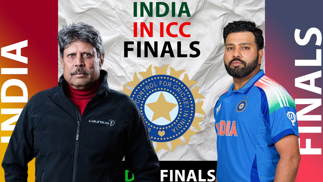 INDIA IN ICC FINALS OVER THE YEARS - YouTube