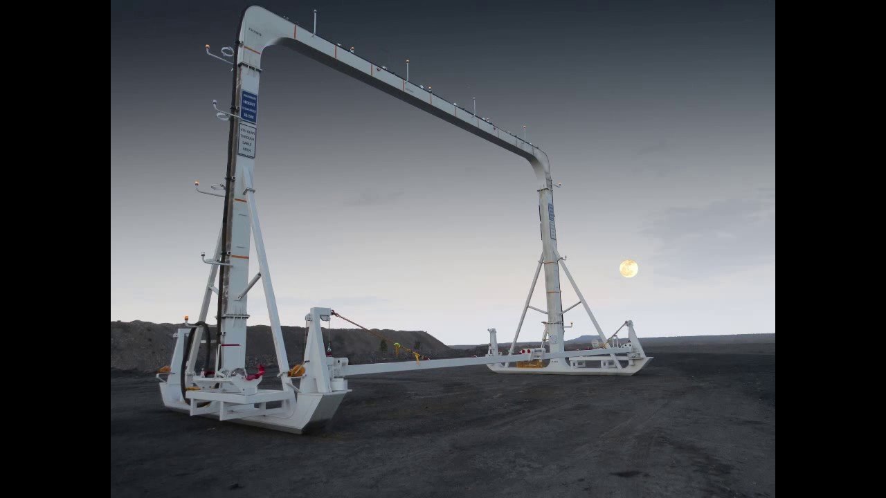 Towable Cable Arch - YouTube