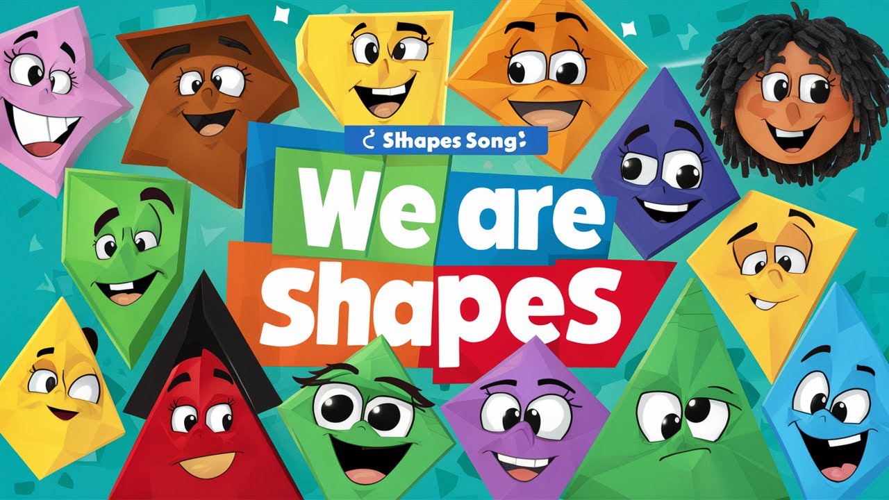 Sing along Shapes Song - with lyrics (featuring Debbie Doo) - YouTube
