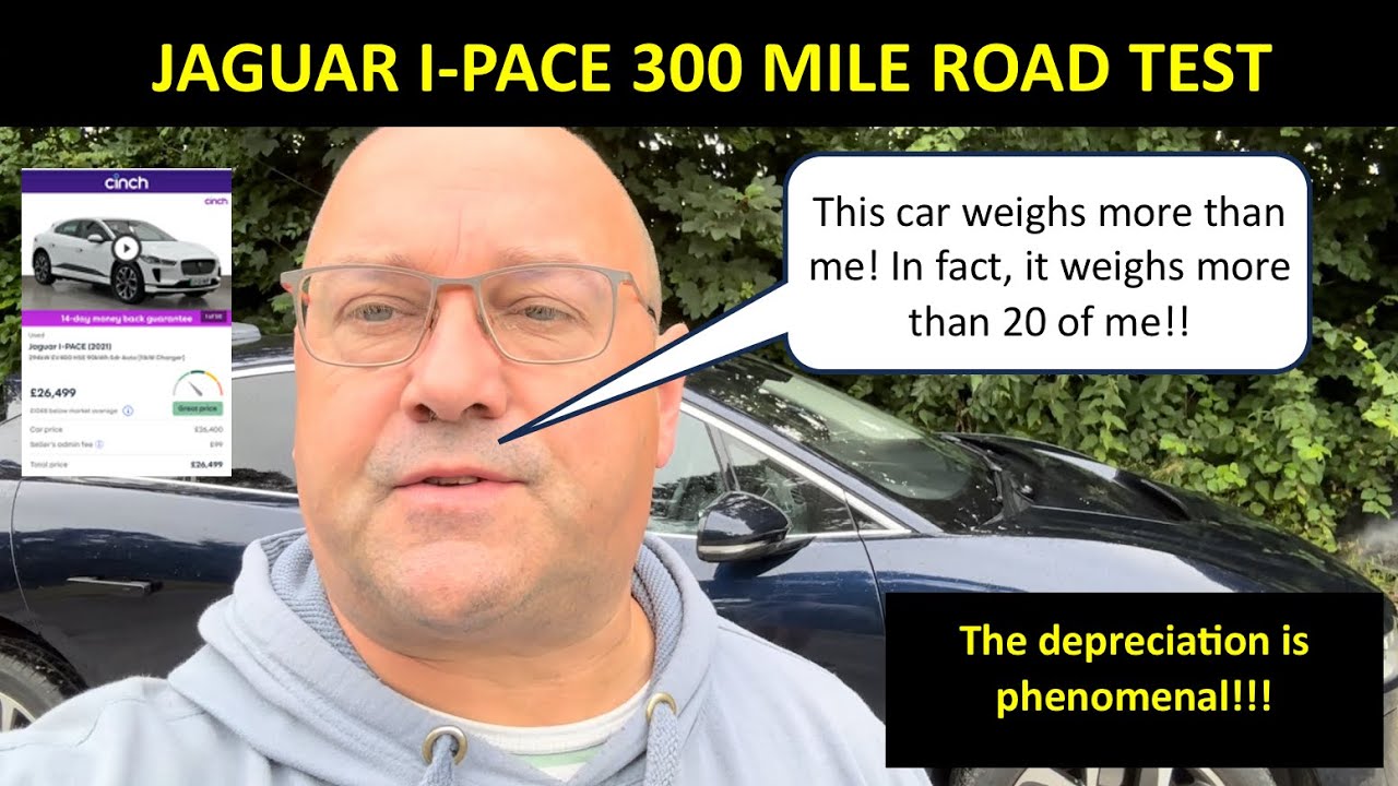 JAGUAR I-PACE 300 MILE REAL WORLD ROAD TEST - YouTube
