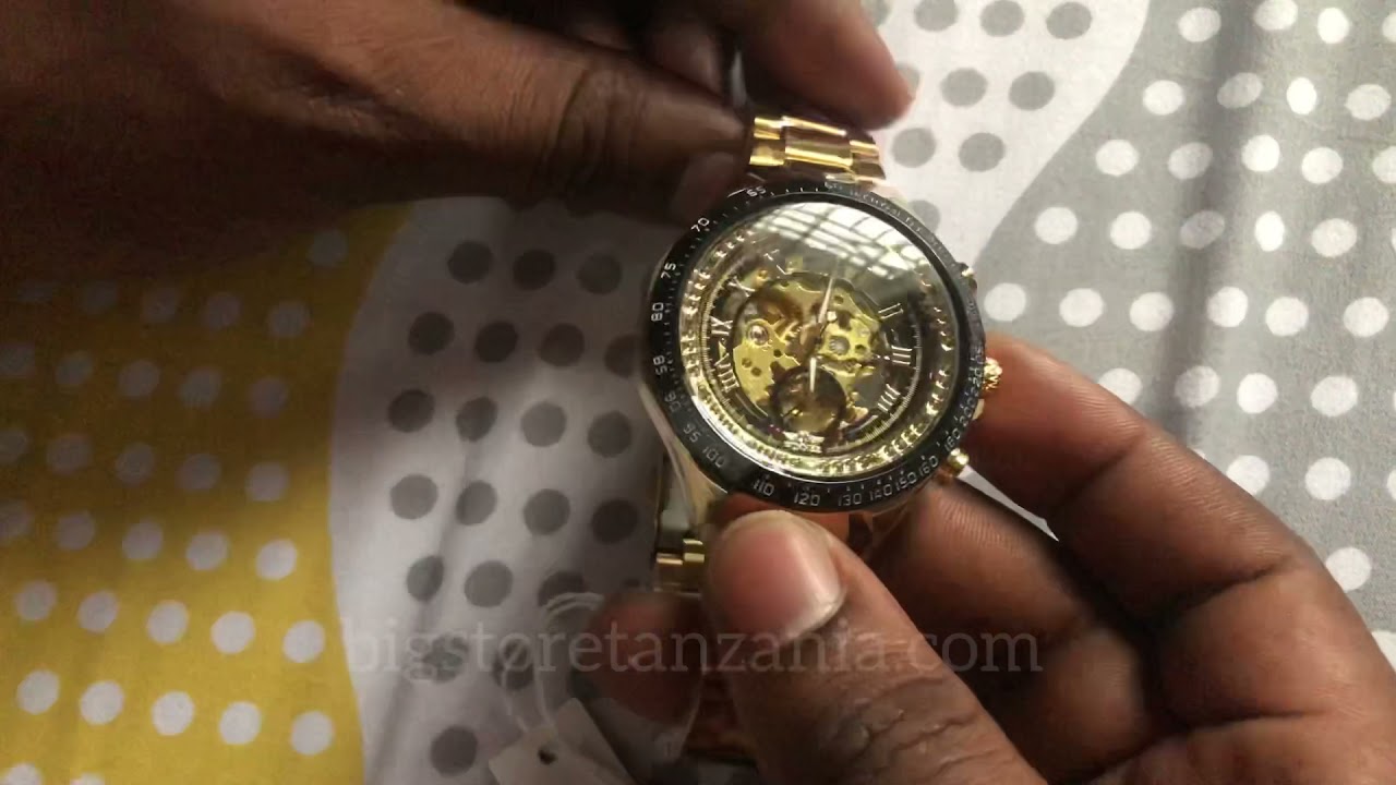 How to Set Forsining Automatic Watch - YouTube