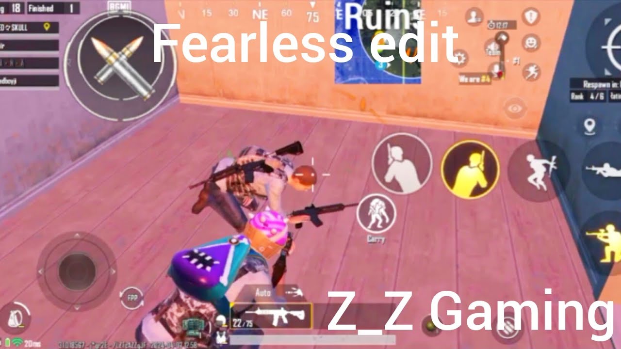Fearless edit ll a BGMI MONTAGE VIDEO ll - YouTube