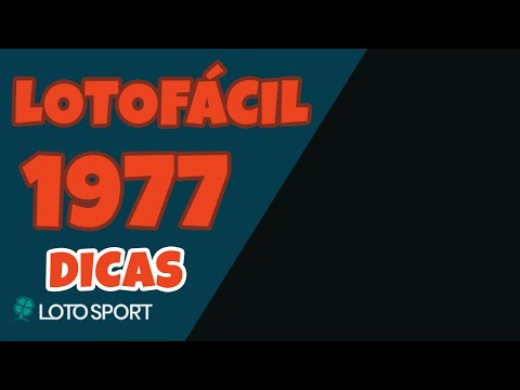 Lotofacil 1977 dicas e analises