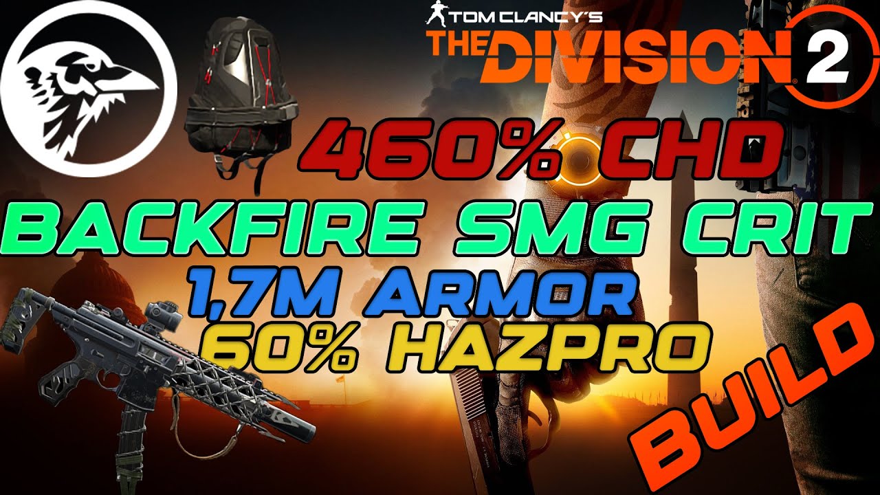 🔥 Division 2 SMG PvP Build 2025 – Backfire x Umbra | 260% Base Crit ...