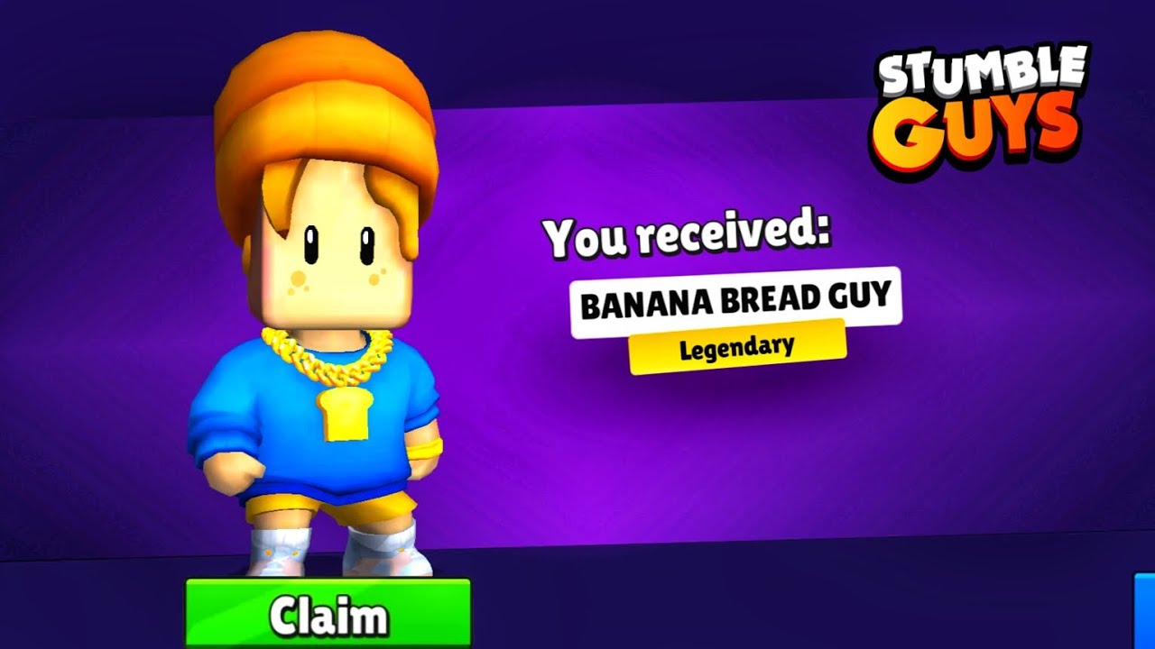 HOW TO GET BANANA BREAD GUY IN STUMBLE GUYS (FREE) - YouTube