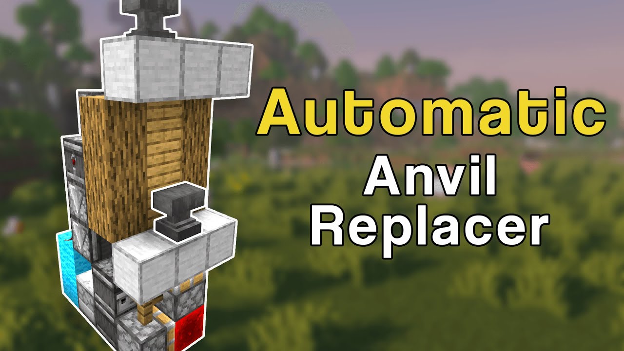 Simple Anvil Replacer | Minecraft 1.17 Java - YouTube