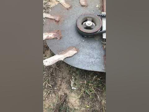 Самодельная косилка.#косилка своими руками .# косилка с приводом от ...