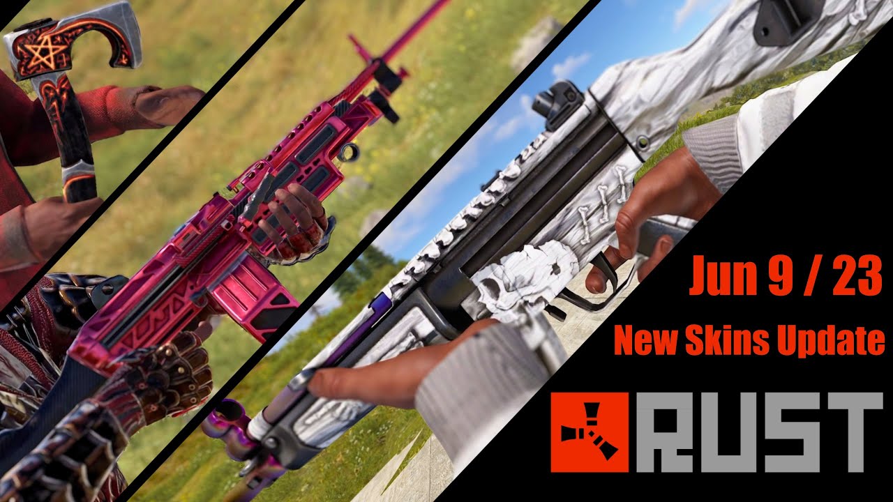 Rust New Skins / Arctic Skull MP5/ Redemption M249/ Pump Shotgun El ...