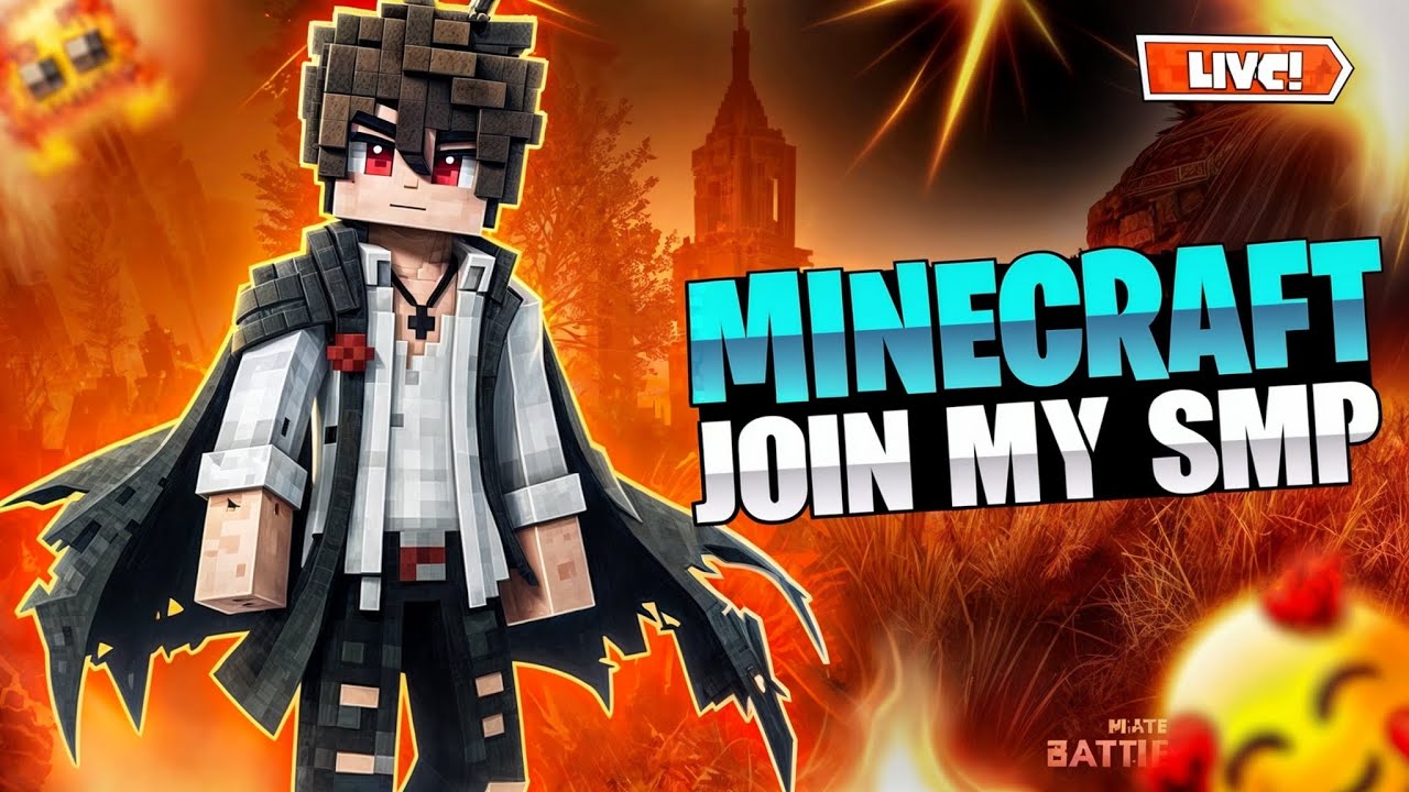 Join Best Public Smp Server For Minecraft | Java + PE | 24/7 Online ...
