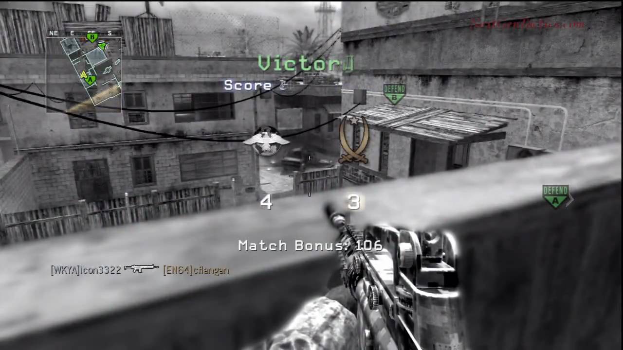 Call of Duty 4: Modern Warfare Search and Destroy Defense for Crash ...