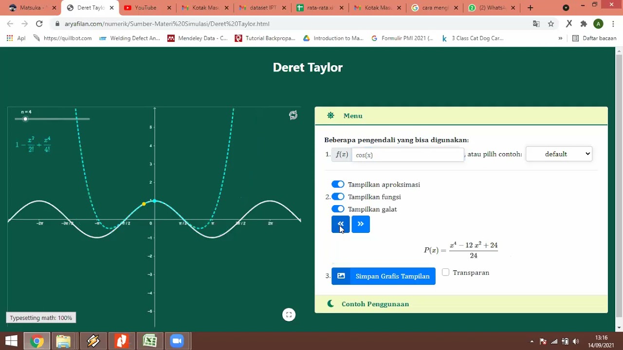 Analisis Deret Taylor - YouTube