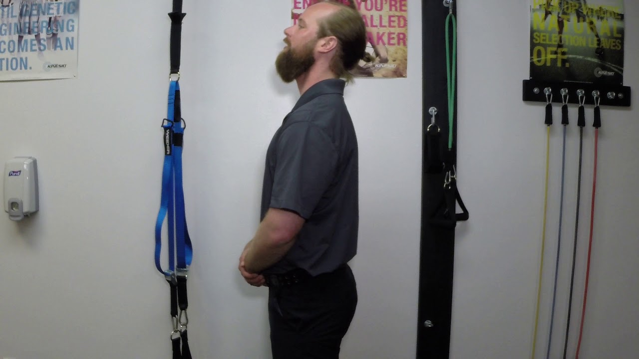 Chin Retraction with extension - YouTube