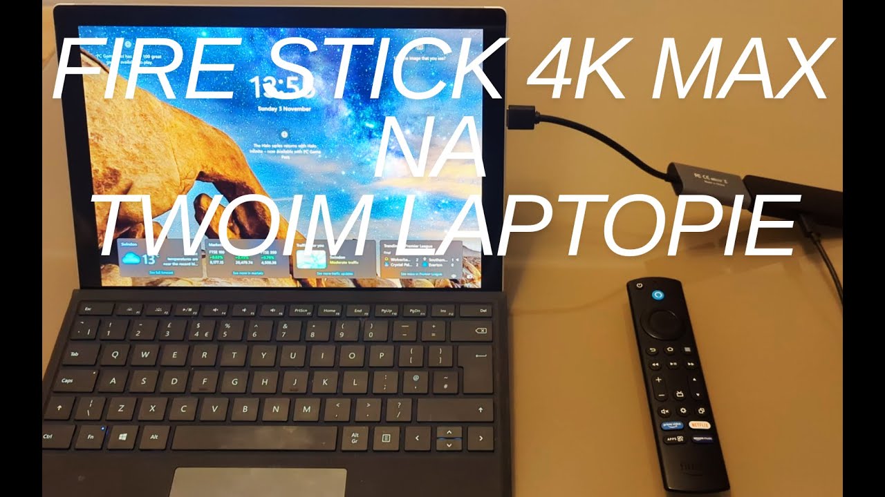 Amazon Fire Stick 4K Max na laptopie Windows 11 - YouTube