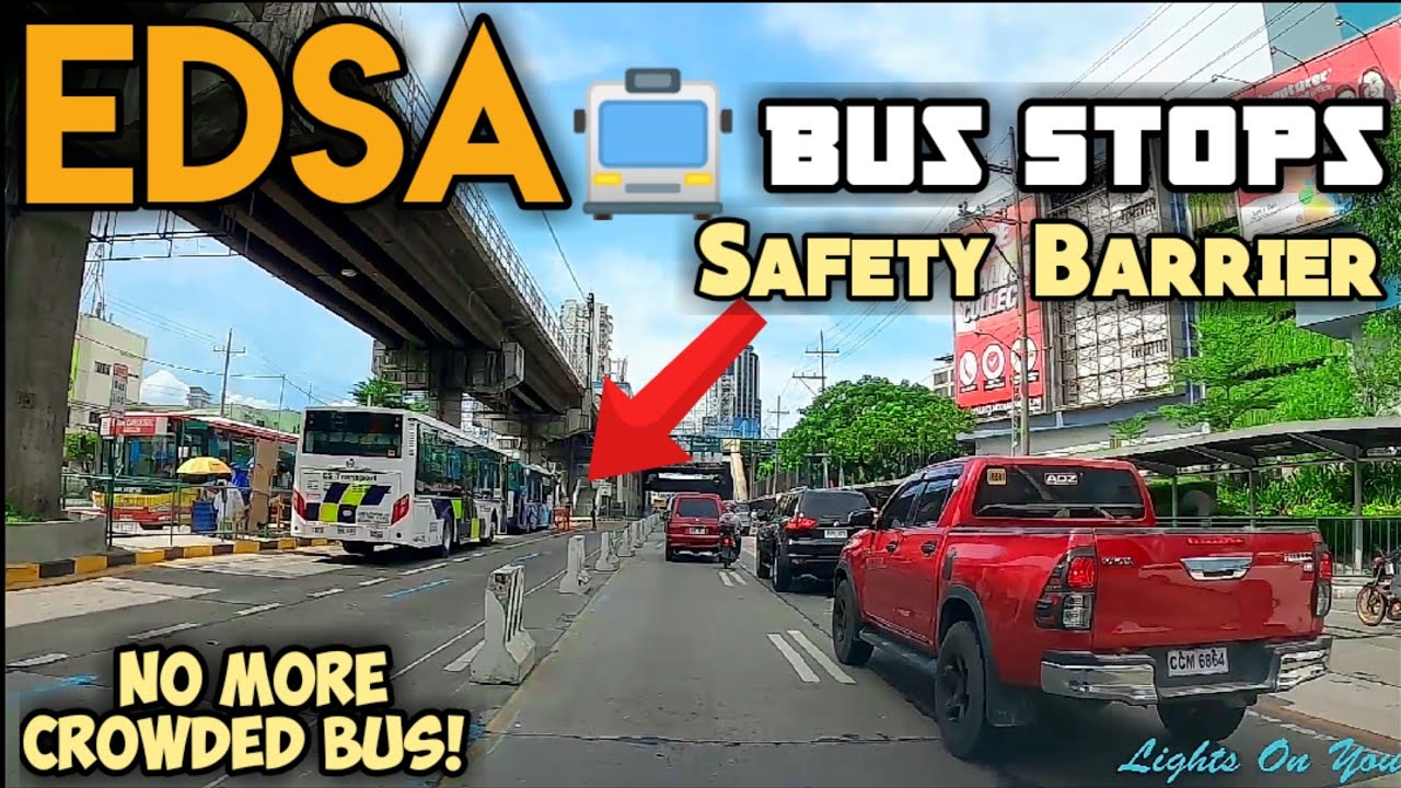 Mga Bus Stops sa EDSA may ginawang barrier para sa pashero | i-Act at ...