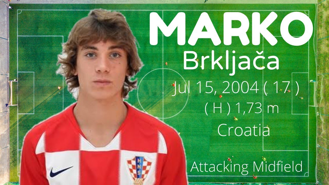 Marko Brkljača - Hajduk Split | The Next Luka Modrić | Highlights ...