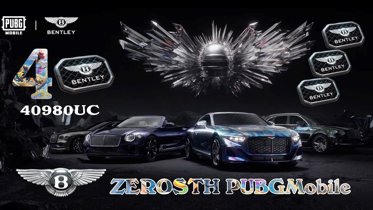 PUBG MOBILE | Bentley Continental GTC Mulliner (Tanzanite Purple ...