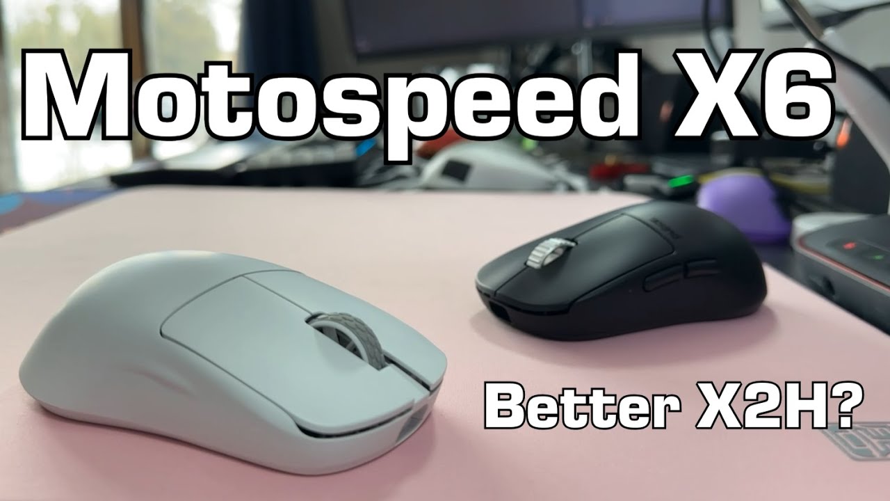 Darmoshark Motospeed X6 Max Mouse First Impressions - YouTube