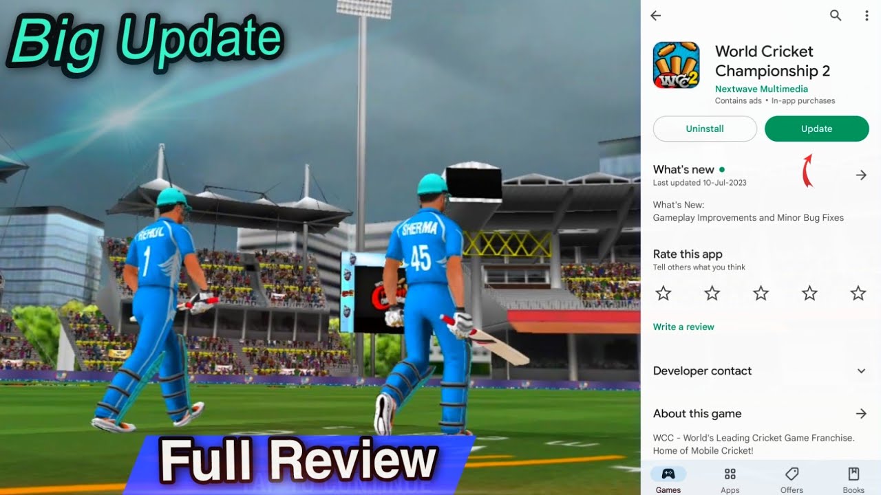 Wcc2 New Update Launch Full Review | Wcc2 New Update Gameplay | Wcc2 ...