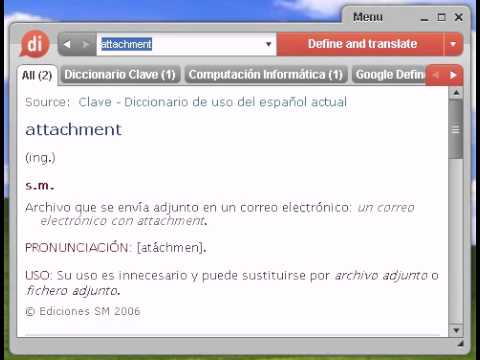 Definición de attachment - YouTube