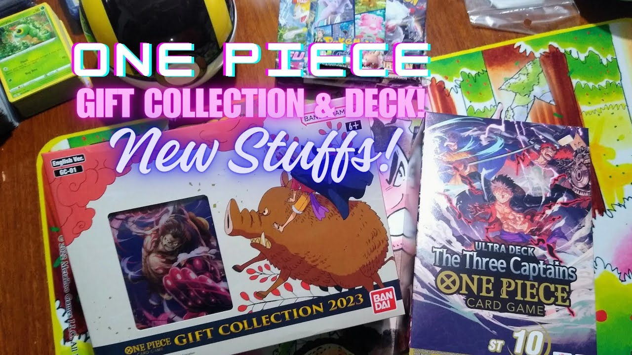 One Piece: 2023 Gift Collection Box & 3 Captains Deck Box Opening! *NEW ...