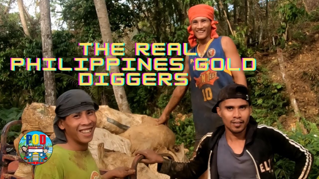 THE REAL PHILIPPINES GOLD DIGGERS | LOCAL FILIPINOS MINING IN TAGBINA ...