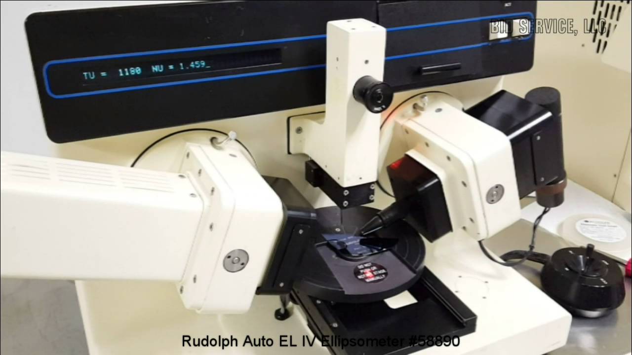 Rudolph Auto EL IV Ellipsometer #58890 - YouTube