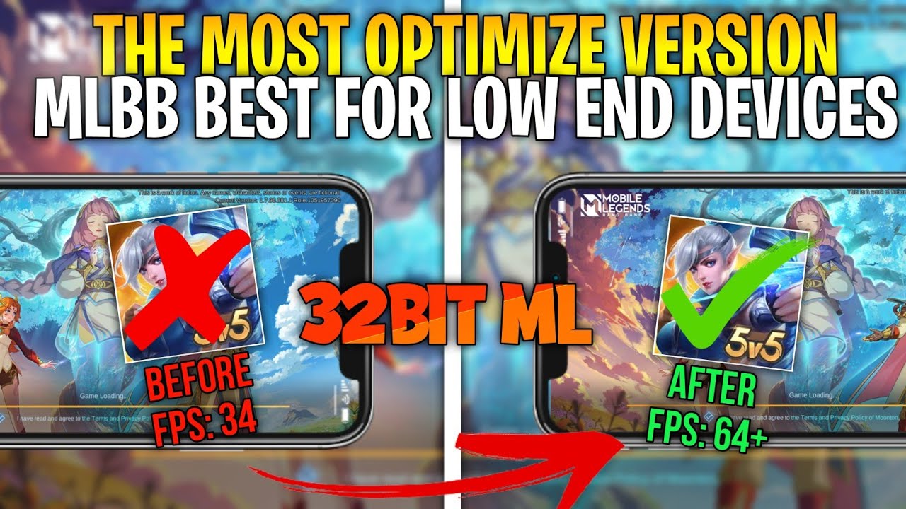 MOBILE LEGENDS LATEST 32BIT VERSION!! The Most Optimize 32Bit Version ...