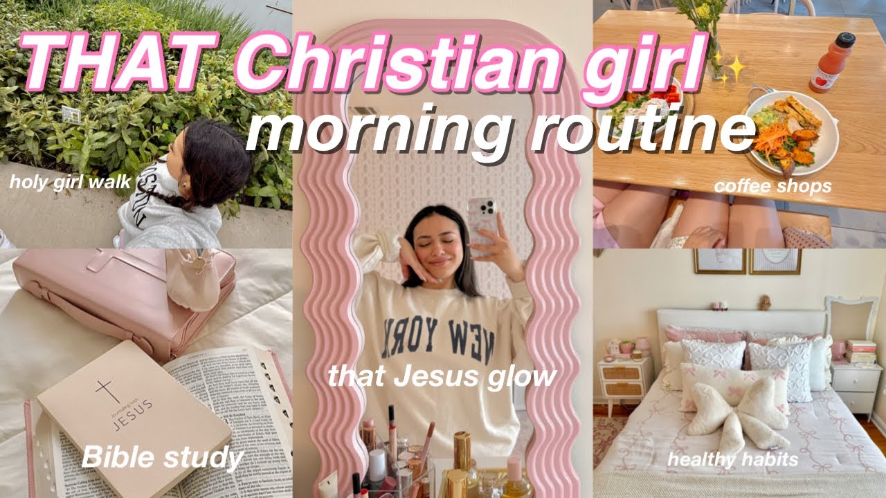 6AM THAT CHRISTIAN GIRL MORNING ROUTINE🌟 *productive and cozy* - YouTube