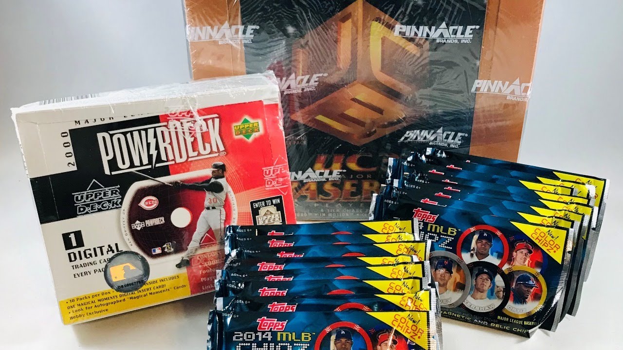 Affordable Group Break feat 1995 UC3, 2000 UD PowerDeck & 2014 Topps MLB Chipz - YouTube
