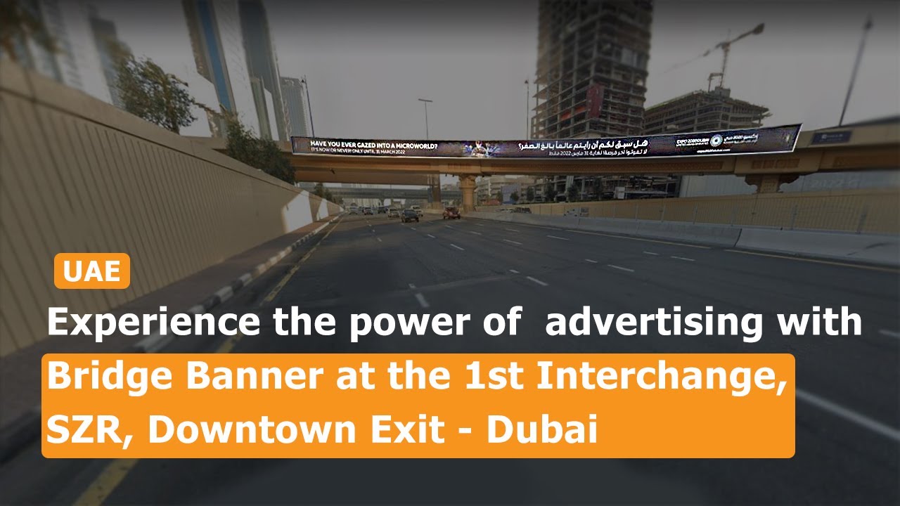 Experience the power of advertising with Bridge Banner at the 1st ...