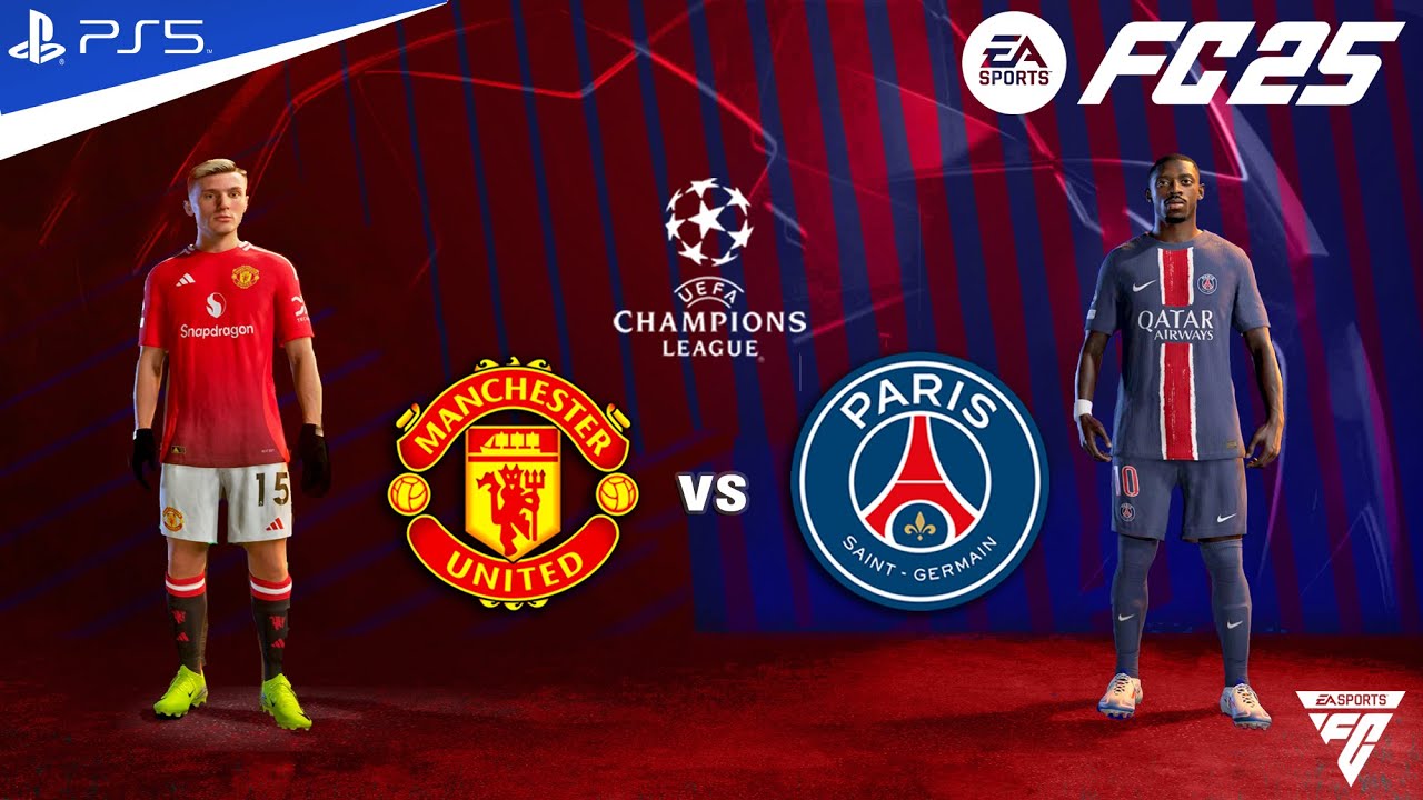 FC 25 - Manchester united vs PSG ft. Sesko, Baleba, Dembele, Cunha ...