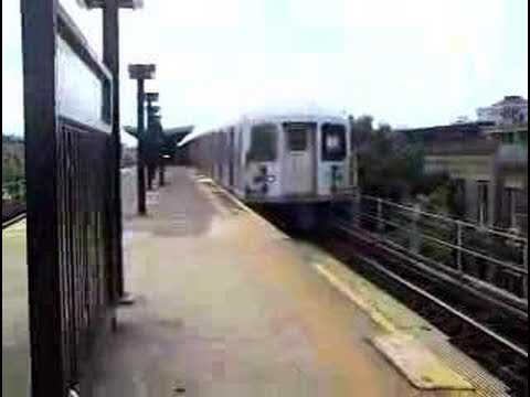 R42 M Train Entering Seneca Avenue - YouTube