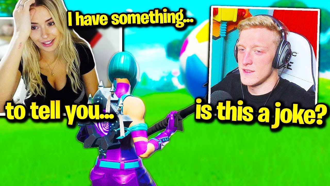 CORINNA *MOVING IN* w/ SYMFUHNY! TFUE CAN'T BELIEVE IT! (Fortnite ...
