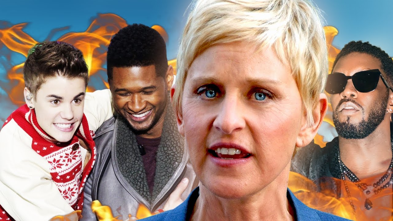 Usher & Ellen's BIZARRE Connection to P Diddy & Justin Bieber - YouTube