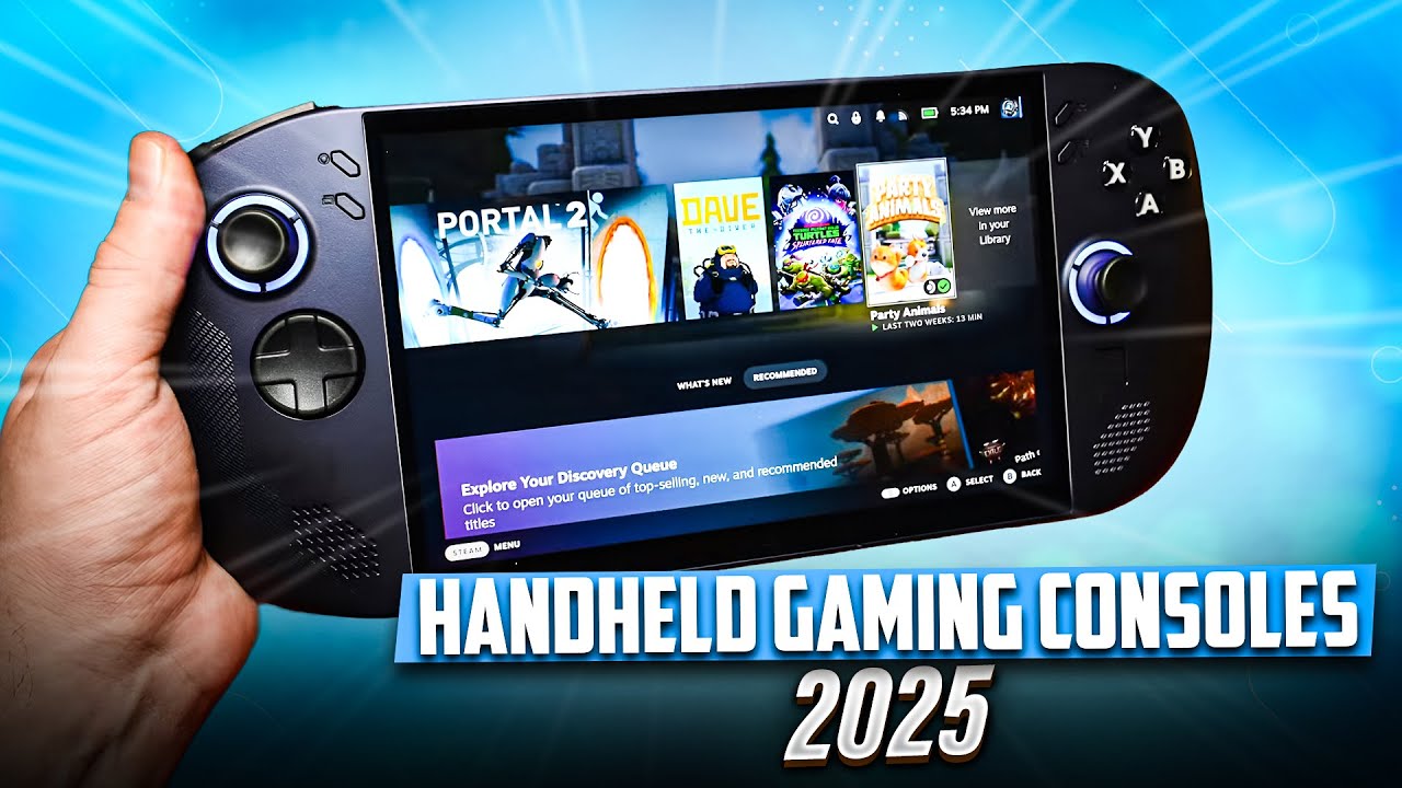 Top 5 Best Handheld Gaming Consoles in 2025 - YouTube