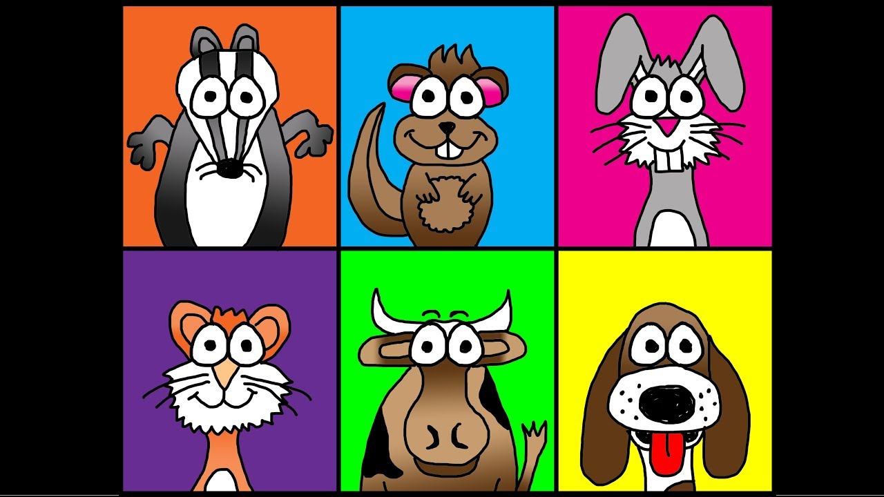 195-How to Draw Noah's Ark Animals-4 - YouTube