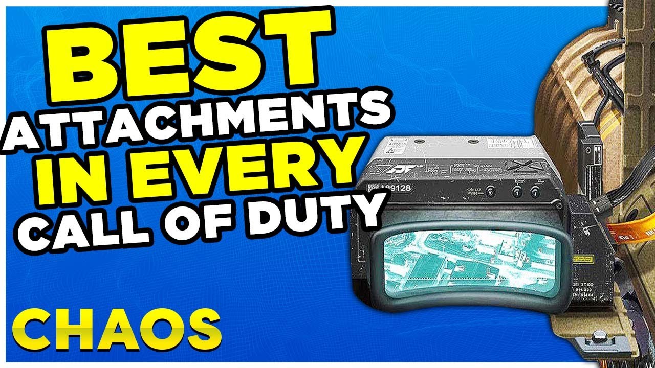 The BEST ATTACHMENT in Every Call of Duty - YouTube