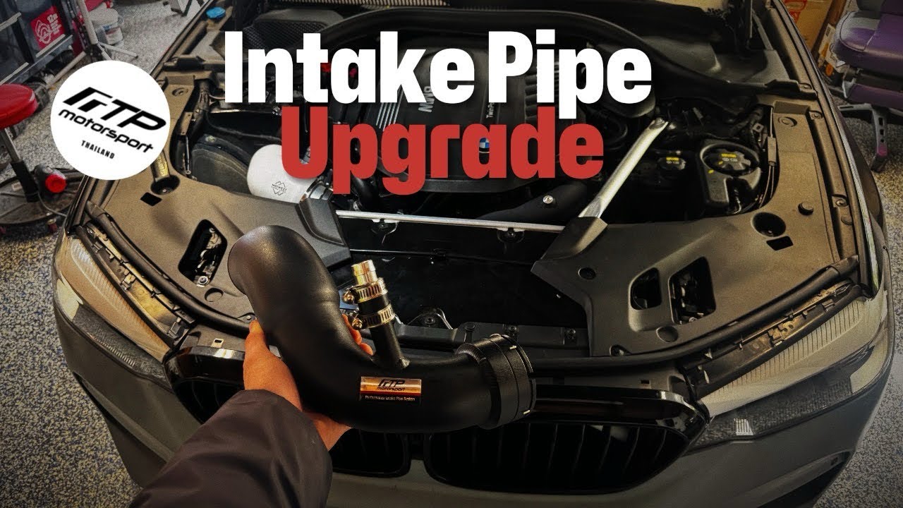 Installing FTP Intake Pipe on My BMW 540i (B58) - Clean Look & Better Flow! - YouTube