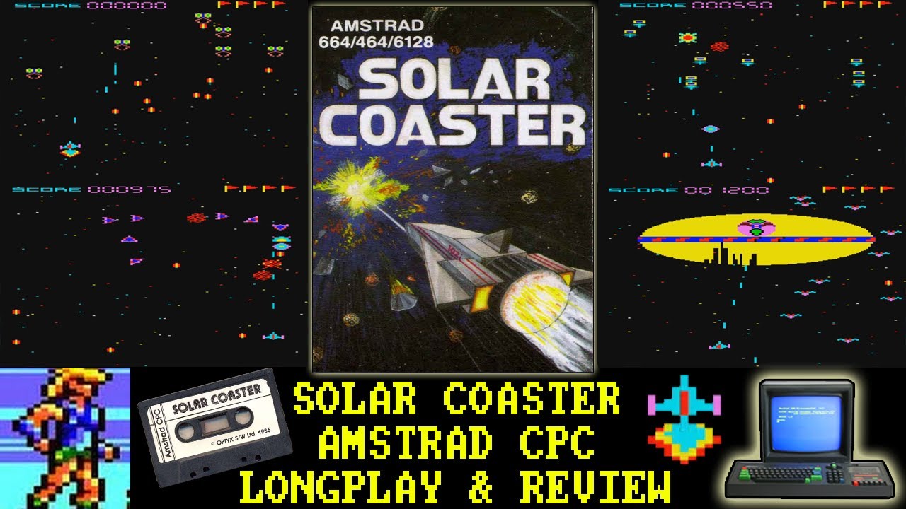 [AMSTRAD CPC] Solar Coaster - Longplay & Review - YouTube