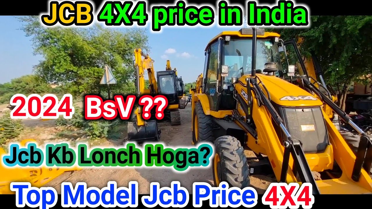 JCB's Insane 3DX Super 4X4 - Price & Features - YouTube