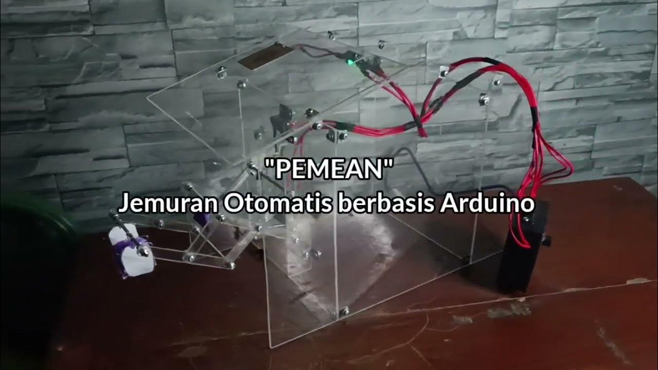 PEMEAN | Jemuran Otomatis Berbasis Arduino - YouTube