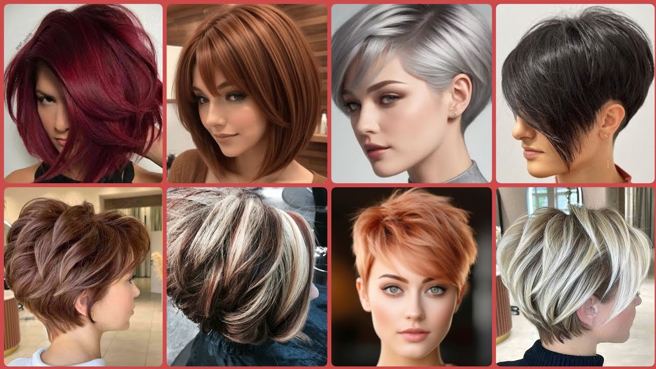 Most Beautiful & Stylish Women's Short Hair Cut Designs Ideas #2024 # ...