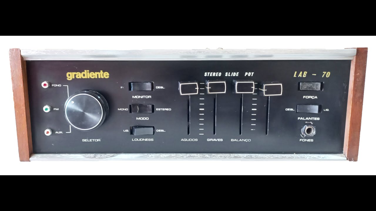 Amplificador Gradiente LAB 70 - YouTube